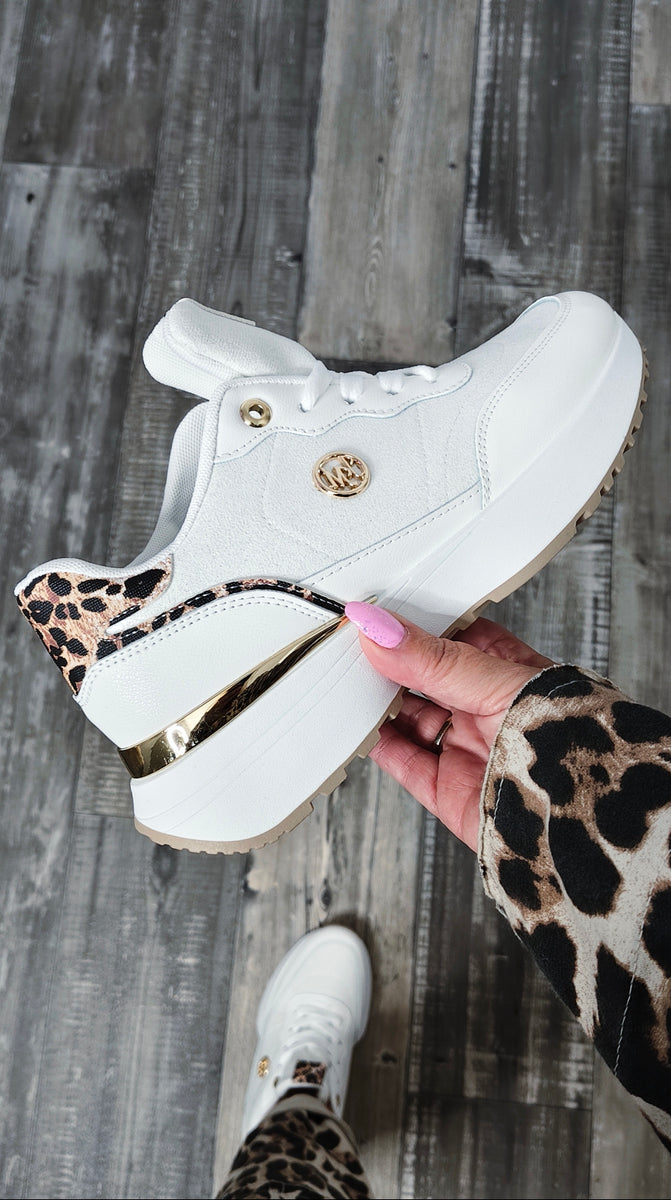 Cleo Sporty Trainers – Tiger Feet